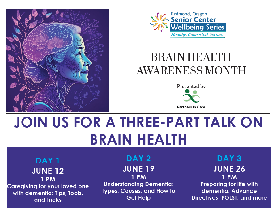 Partners In Care offering Brain Health Awareness Month Classes